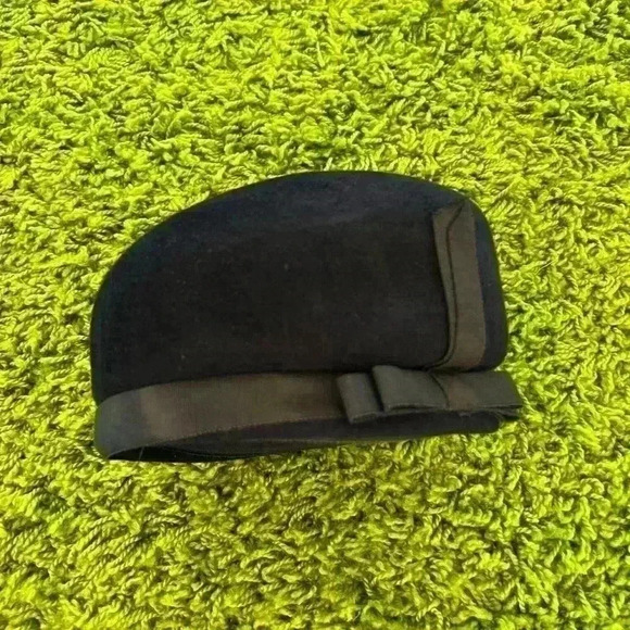Vintage | Accessories | Vintage Firenze Black Velvet Hat | Poshmark